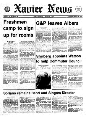 "Xavier University Newswire" by Xavier University (Cincinnati, Ohio)