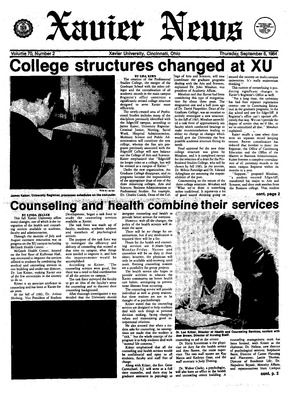 "Xavier University Newswire" by Xavier University (Cincinnati, Ohio)