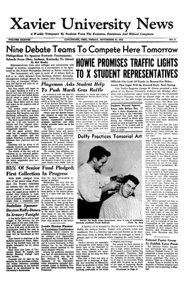 "Xavier University Newswire" by Xavier University (Cincinnati, Ohio)