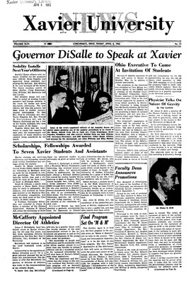 "Xavier University Newswire" by Xavier University (Cincinnati, Ohio)