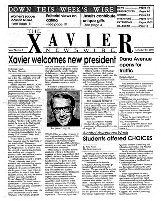 "Xavier University Newswire" by Xavier University (Cincinnati, Ohio)