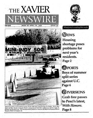 "Xavier University Newswire" by Xavier University (Cincinnati, Ohio)